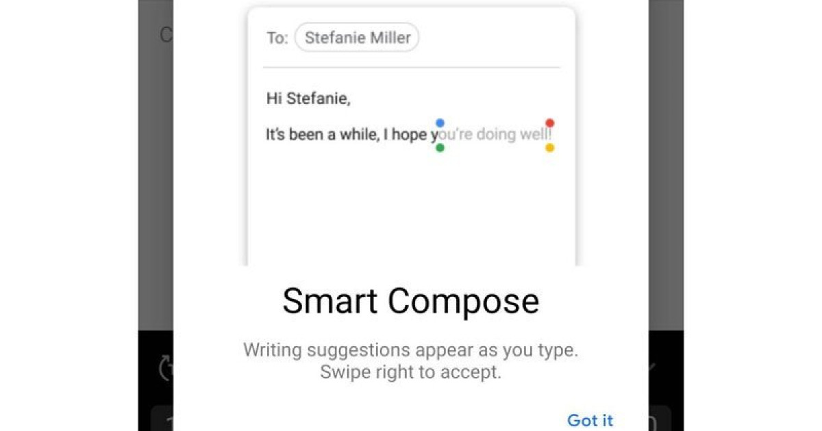 Gmail: Η λειτουργία Smart Compose έφτασε και στις mobile εφαρμογές του