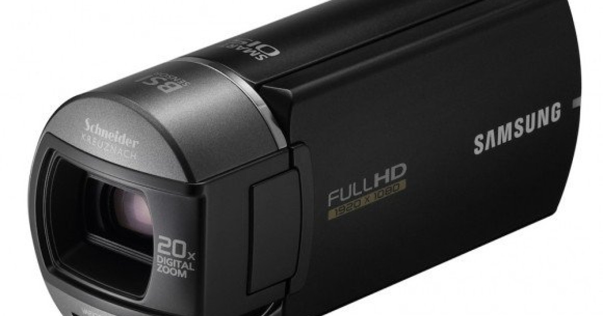 Samsung HMX-Q10 Full HD camera με αυτόματο σύστημα αναδίπλωσης οθόνης!