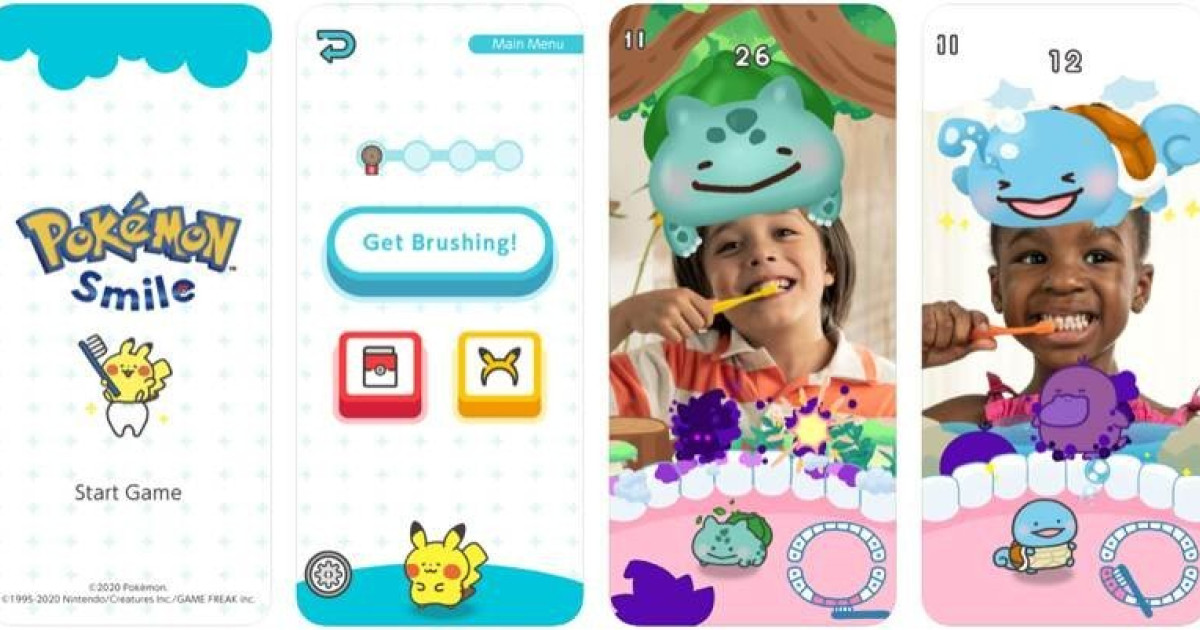 Pokémon Smile: Μια AR εφαρμογή για να πλένεις τα δόντια σου
