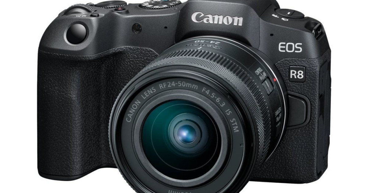 Canon EOS R8: Η πιο ελαφριά full frame κάμερα