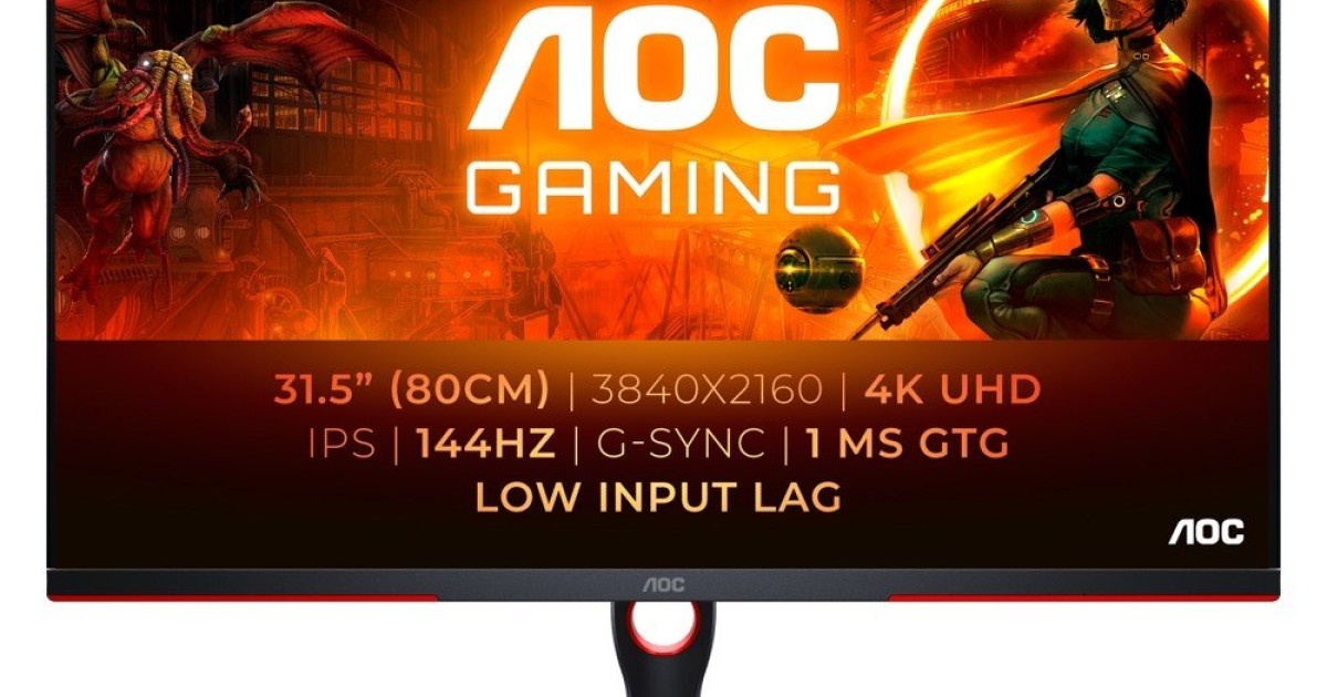AGON by AOC: Δύο νέες 4K οθόνες για καθημερινό gaming