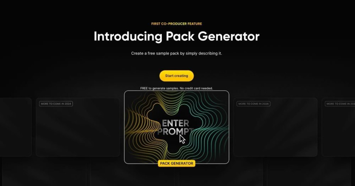 Pack Generator: Το AI εργαλείο που δημιουργεί μουσικά samples από ...