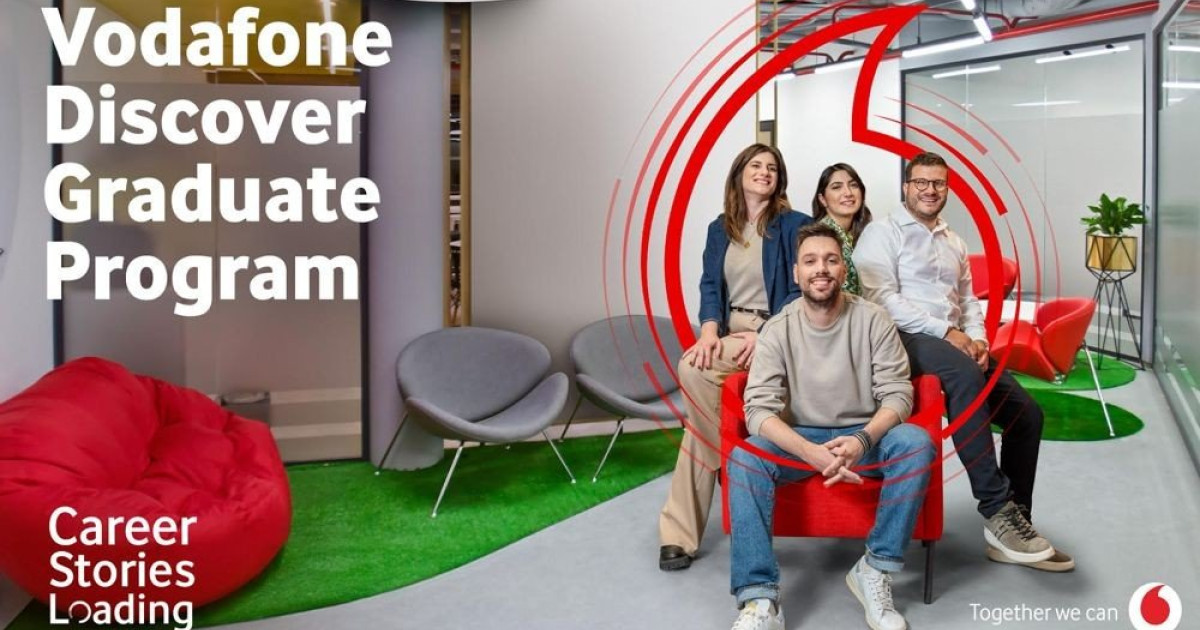 Πρόγραμμα απασχόλησης νέων Vodafone Discover Graduate Program