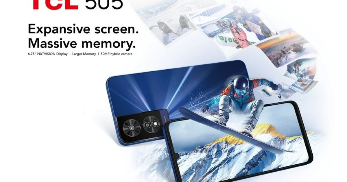 Αναβαθμίστε την καθημερινότητα σας με το TCL 505
