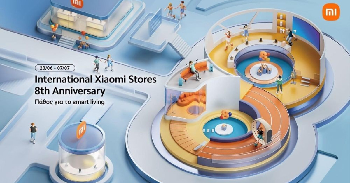 Xiaomi Stores: Γιορτάζουν 8 χρόνια λειτουργίας παγκοσμίως με προσφορές ...
