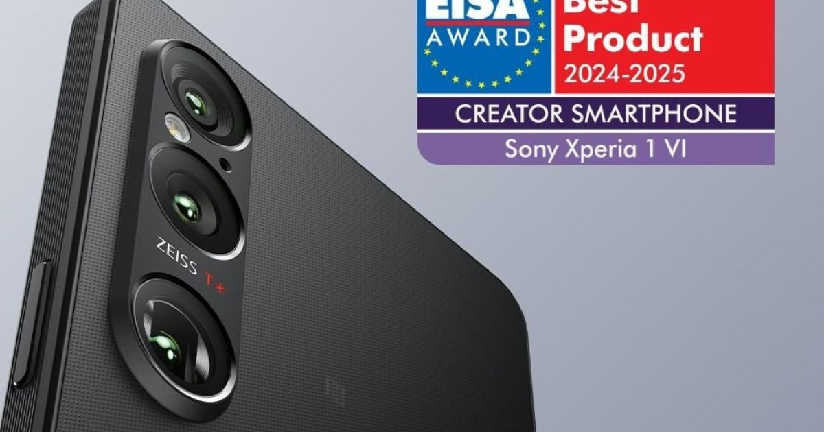 Sony: Σημαντικές διακρίσεις στα EISA Awards όπως Camera of the Year και Creator Smartphone of ...