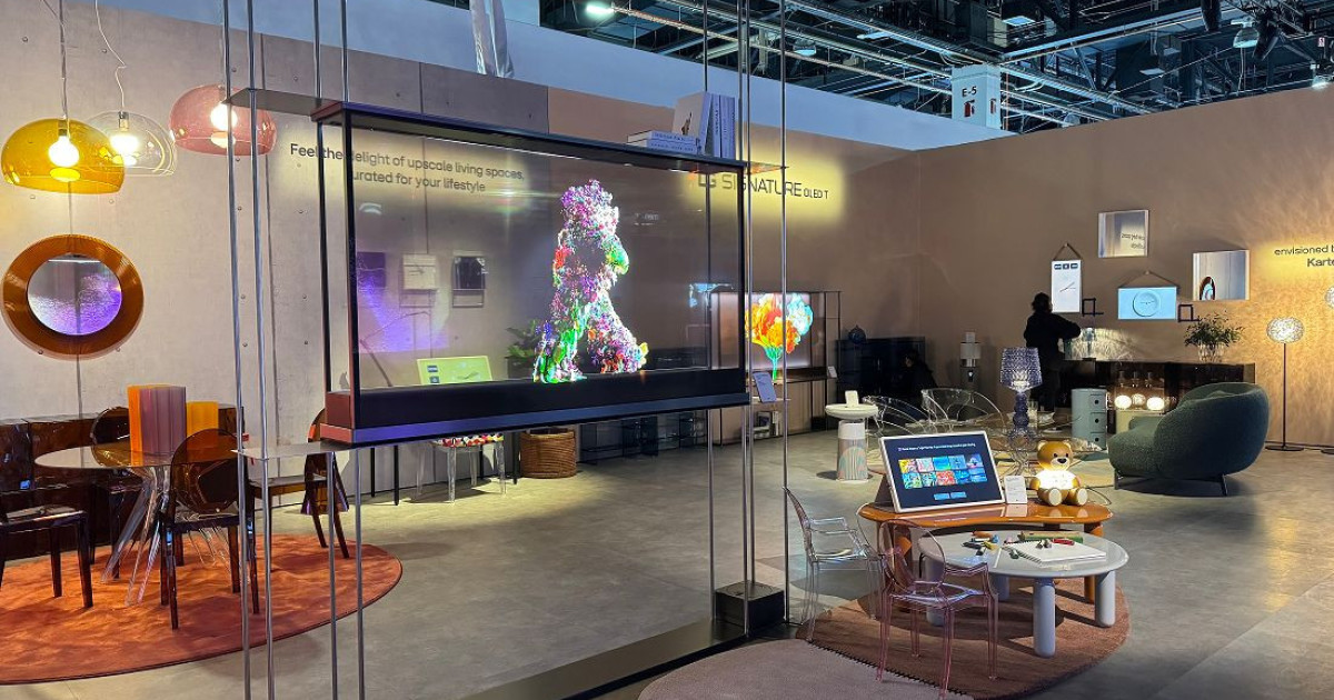 Τεχνολογία και Design στη διάφανη και ασύρματη OLED της LG