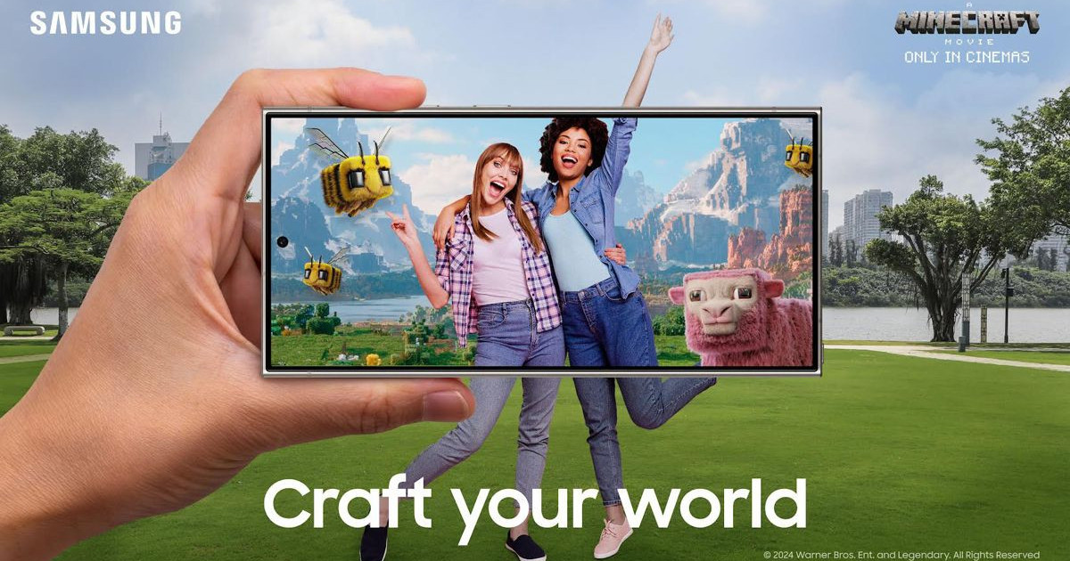 A Minecraft Movie: Samsung και Warner Bros. σε μια μοναδική συνεργασία