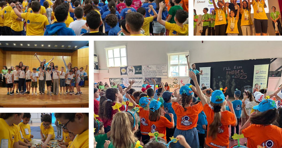 FIRST LEGO League Expo: Ολοκληρώθηκαν τα φεστιβάλ εκπαιδευτικής ...