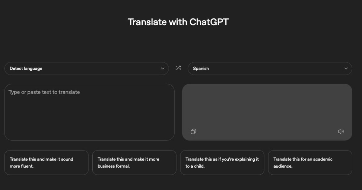 ChatGPT Translate: Η OpenAI προκαλεί την Google με ένα νέο «έξυπνο ...