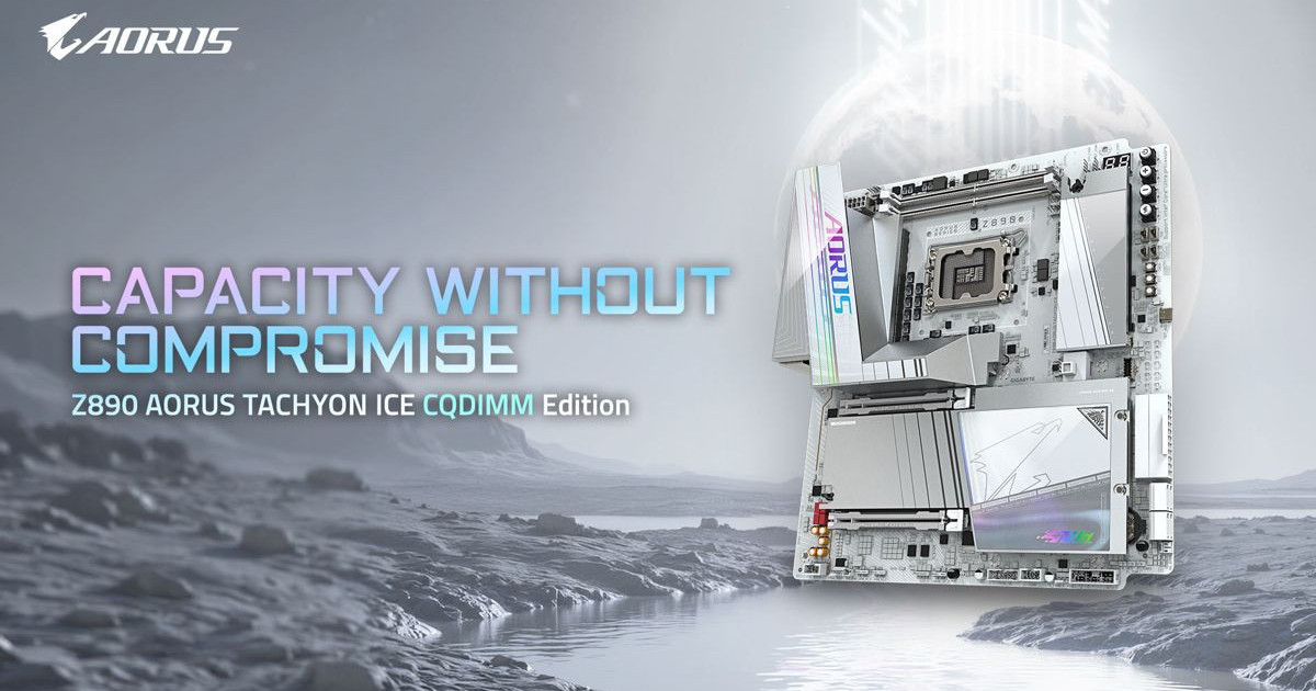 Η GIGABYTE παρουσίασε την πρώτη DDR5-7200 στον κόσμο με πλήρη ...