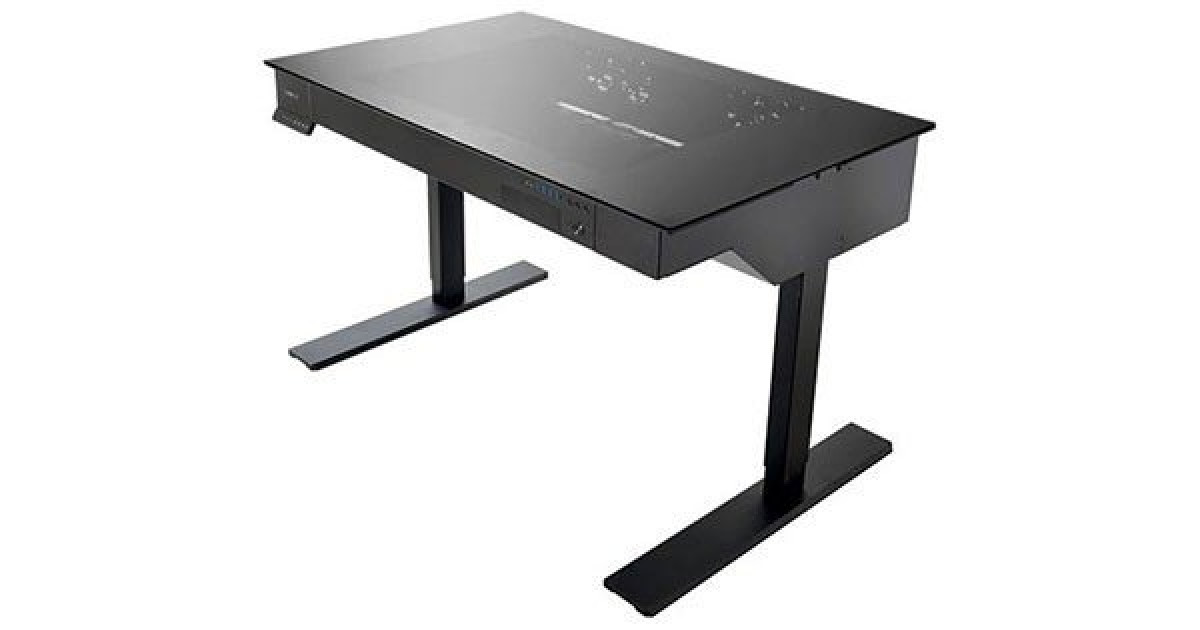 Η Lian Li παρουσιάζει γραφείο για ορθίους που είναι ταυτόχρονα θήκη για ...