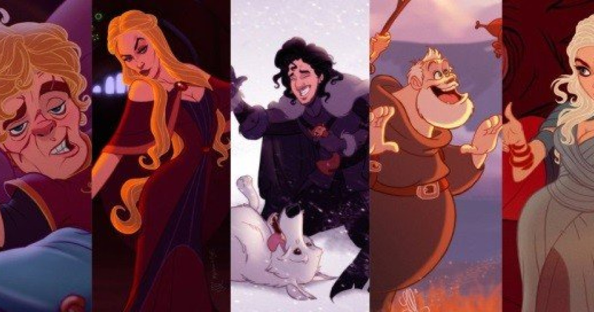 Πως θα ήταν οι χαρακτήρες του Game of Thrones σε ταινία της Disney ...
