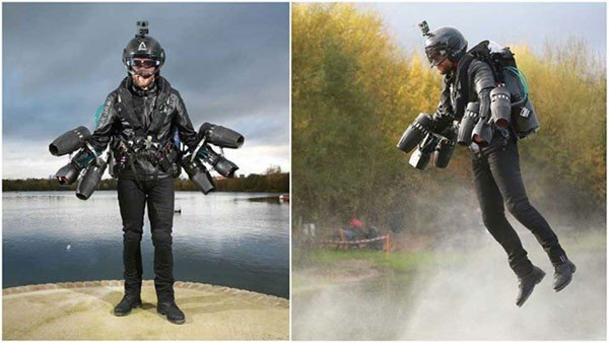 Εφευρέτης με Jetpack τύπου Iron Man καταγράφει ρεκόρ Guinness για την ...